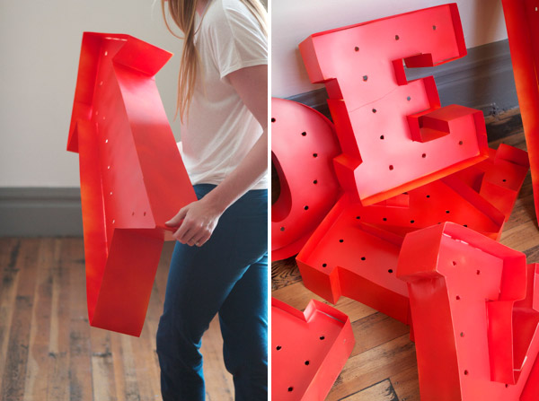 Vintage Marquee DIY