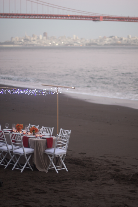 DIY Golden Gate Bridge Dinner Party