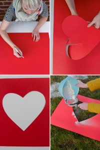 Valentine’s Day Garden Heart Attack