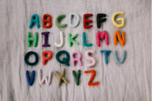 Wool Alphabet DIY