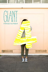 Giant Fringe Number DIY