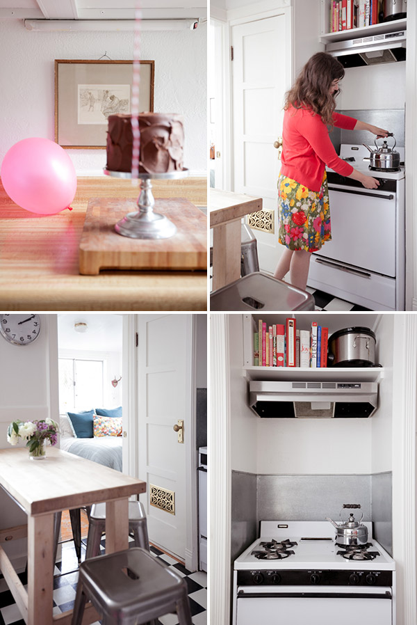 Our 500 Sq Ft Apartment: The Kitchen