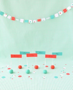 Pop Up Flag Place Cards DIY
