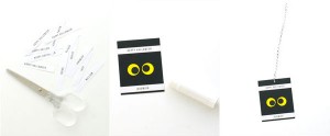 Spooky Eyes Gift Tag DIY