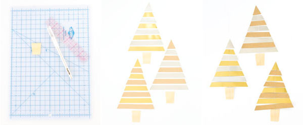 Holiday Paper Tree Mobile DIY