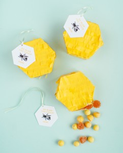 DIY Honeycomb Pinata Favors