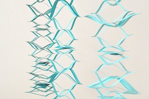 Springy Paper Garland DIY