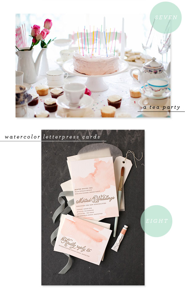 Favorite Party Pins: Pastels