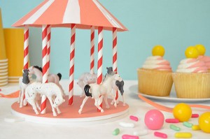 Spinning Carousel Centerpiece