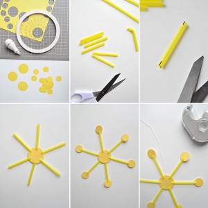 Mid Century Straw Decor