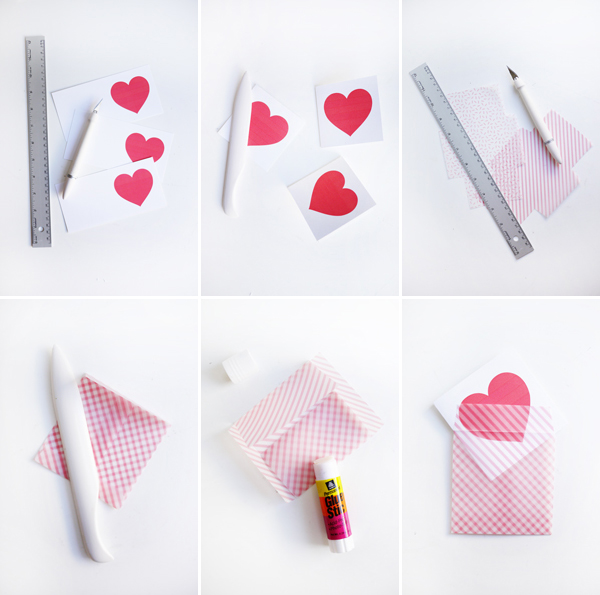 Last Minute Printable Valentine Cards & Envelopes