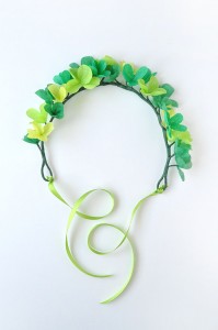 St Patrick’s Day Clover Crown